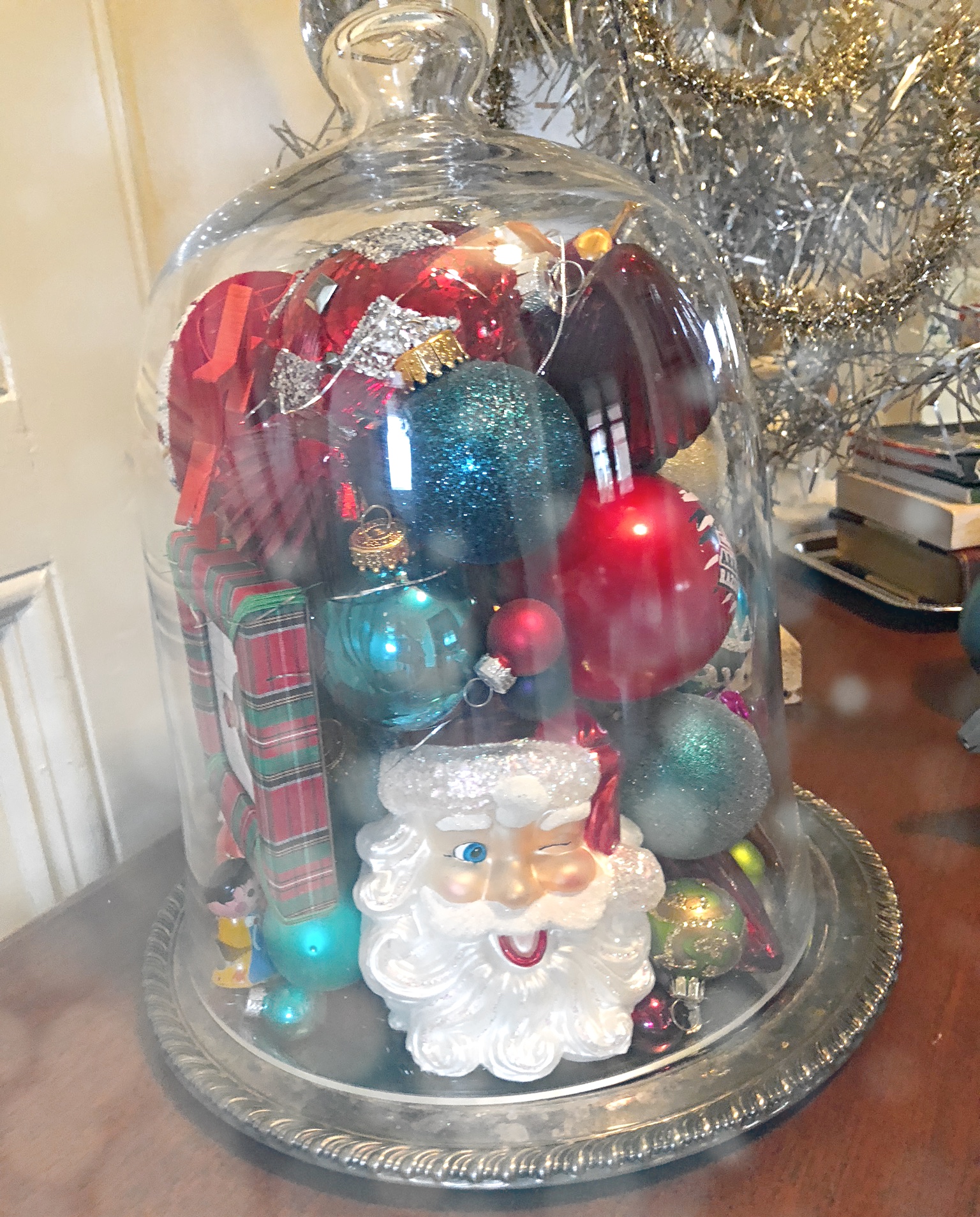 The Christmas Cloche (aka shortcut to Christmas decorating) - grace ...