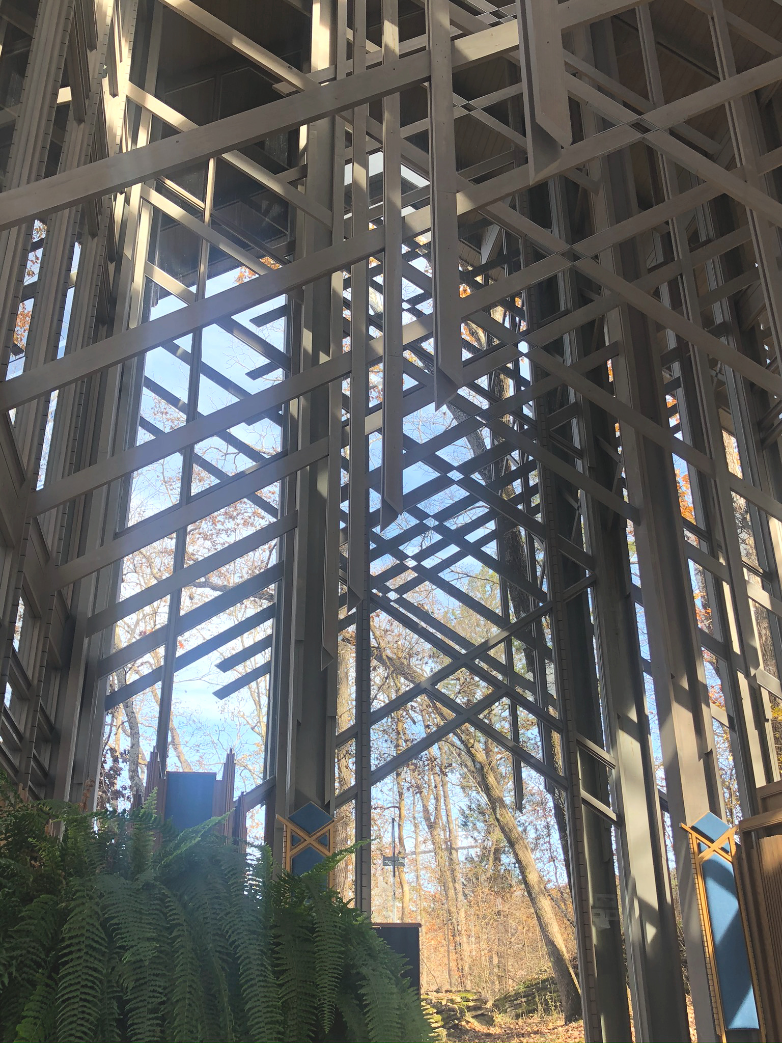 O Come, O Come to Thorncrown Chapel - grace grits and gardening