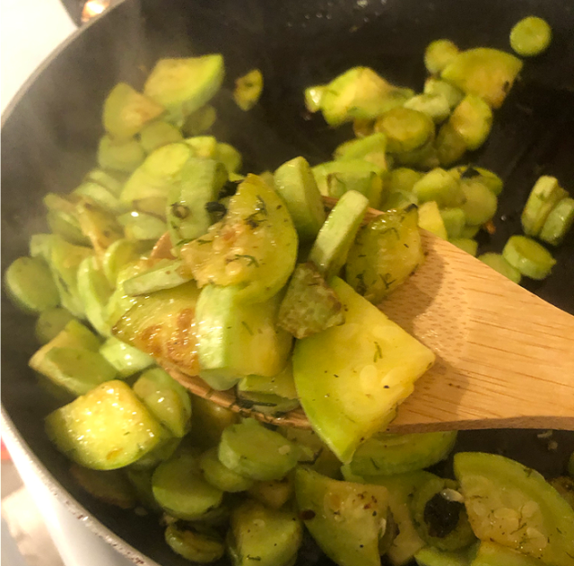 Summer of the Trombetta Squash - grace grits and gardening